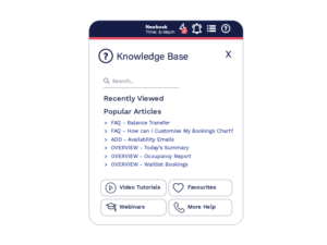Newbook | Knowledge base