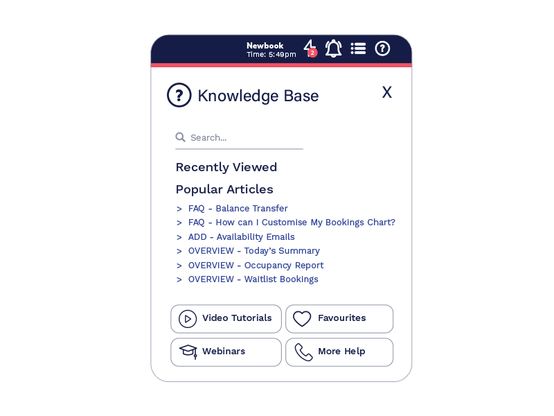 Newbook | Development Request Form
