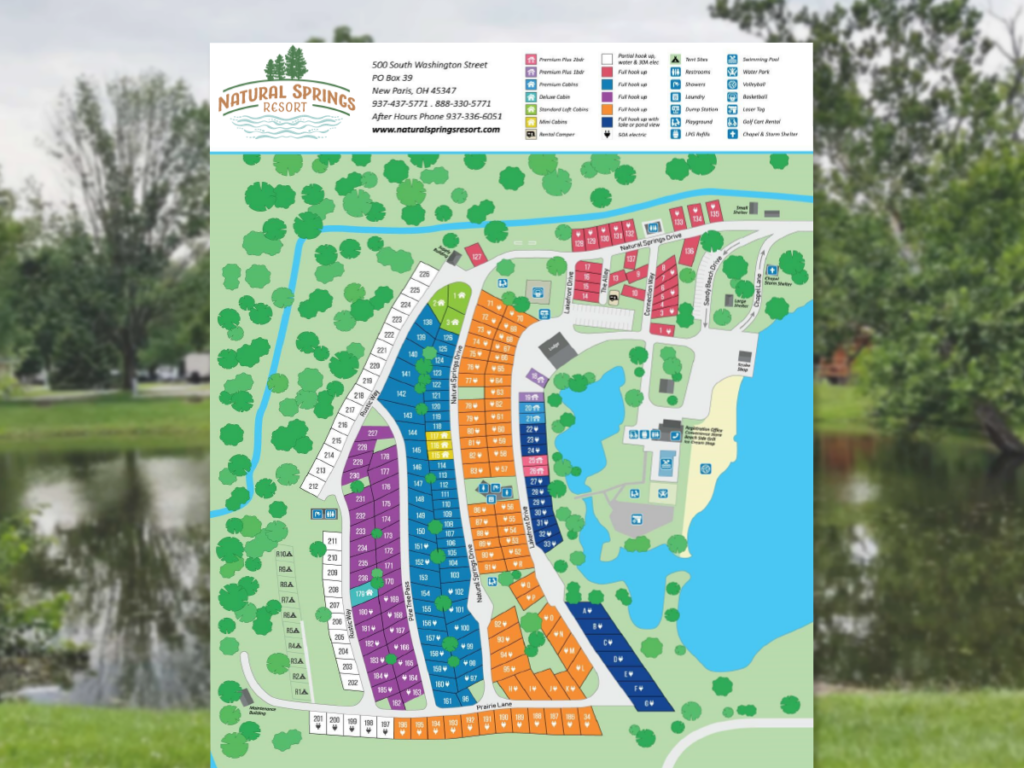 Park Map Design | Newbook