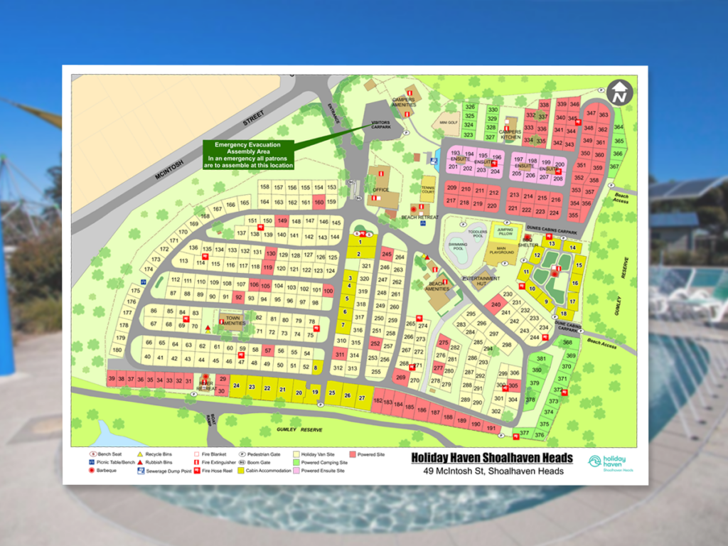 Park Map Design | Newbook