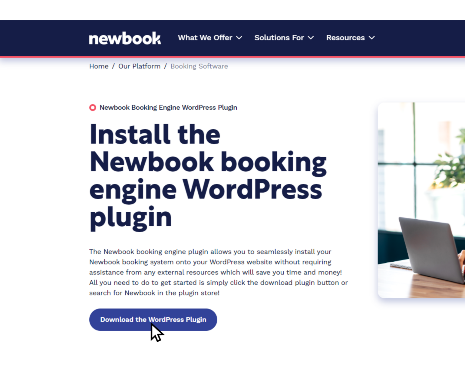 Newbook | Wordpress Plugin