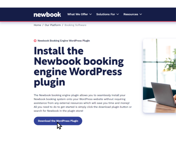 Newbook | Wordpress Plugin