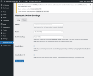 Newbook | Wordpress Plugin
